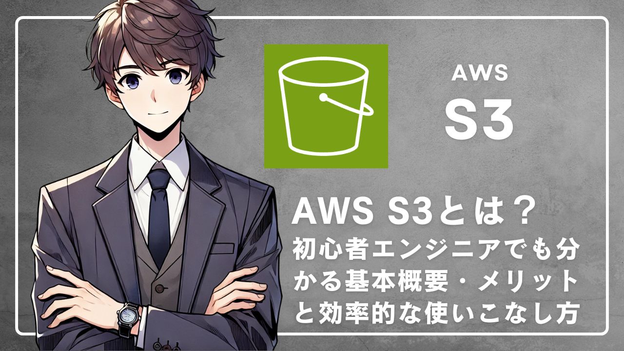 AWS S3とは？初心者エンジニアでも分かる基本概要・メリットと効率的な使いこなし方 | Study Infra